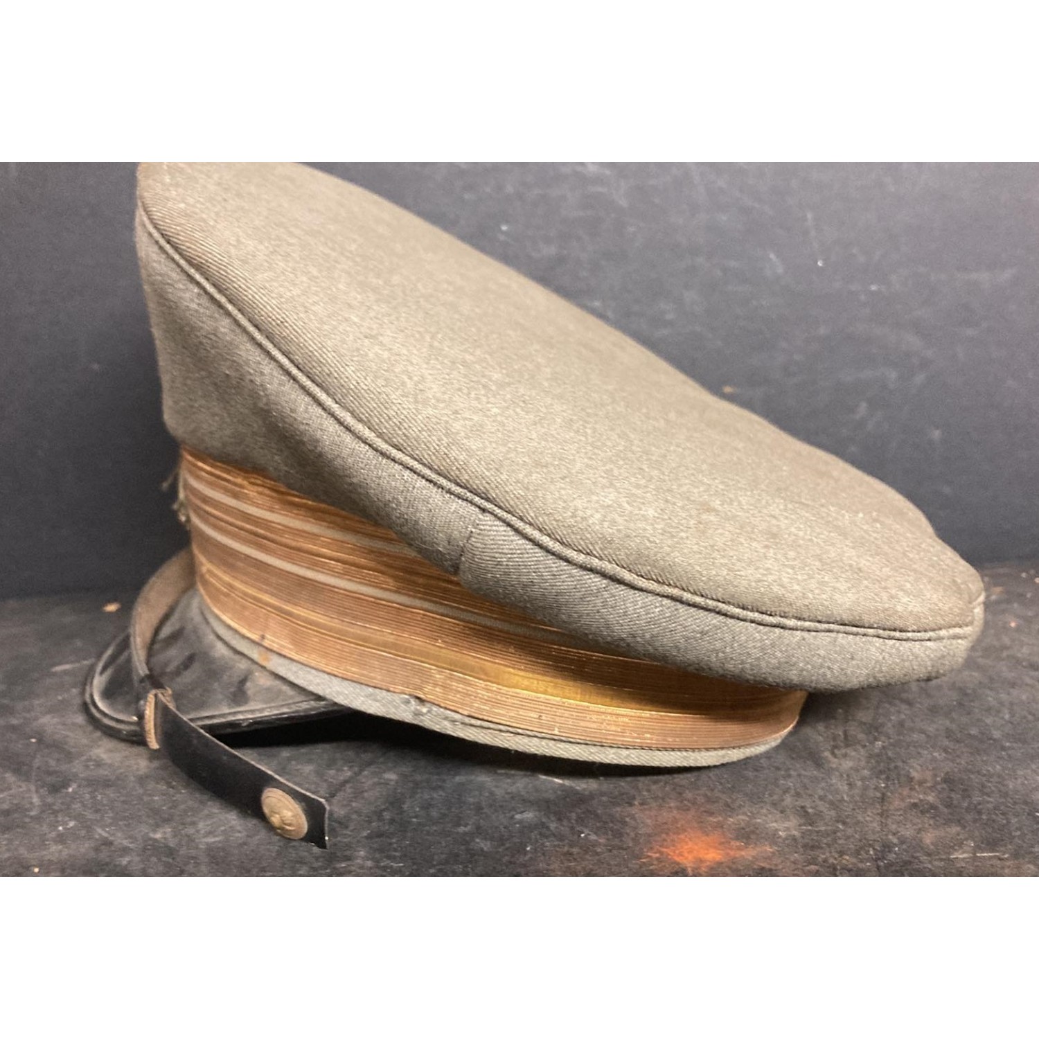 1933 Lieutenant Colonel Italian Royal Army Infantry Cap, grey-green