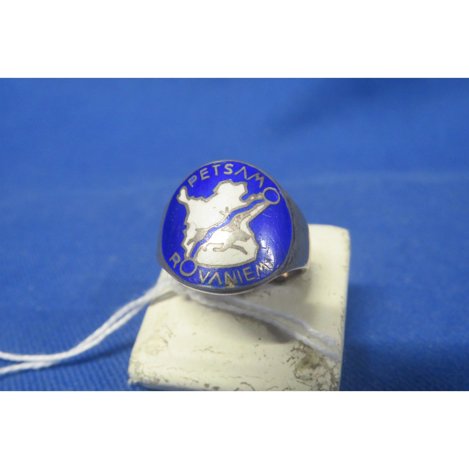 Extremely rare Finnish ring from World War II PETSAMO ROVANIEN